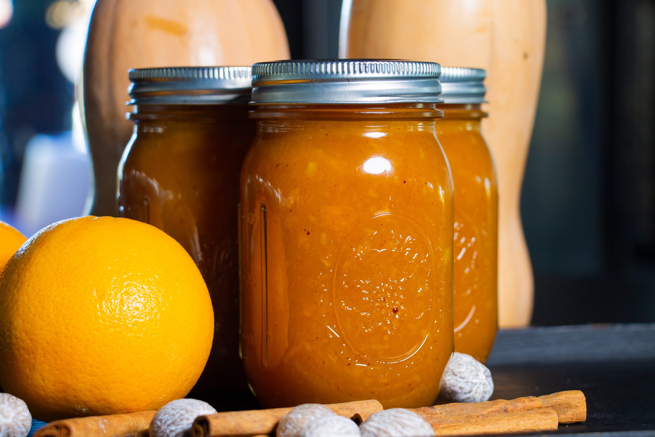 Marmelade van pompoen, gember en sinaasappel - Miele